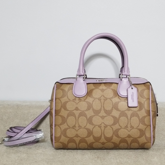 Coach | Bags | Coach F3223 Leather Mini Bennett Satchel Nwt | Poshmark